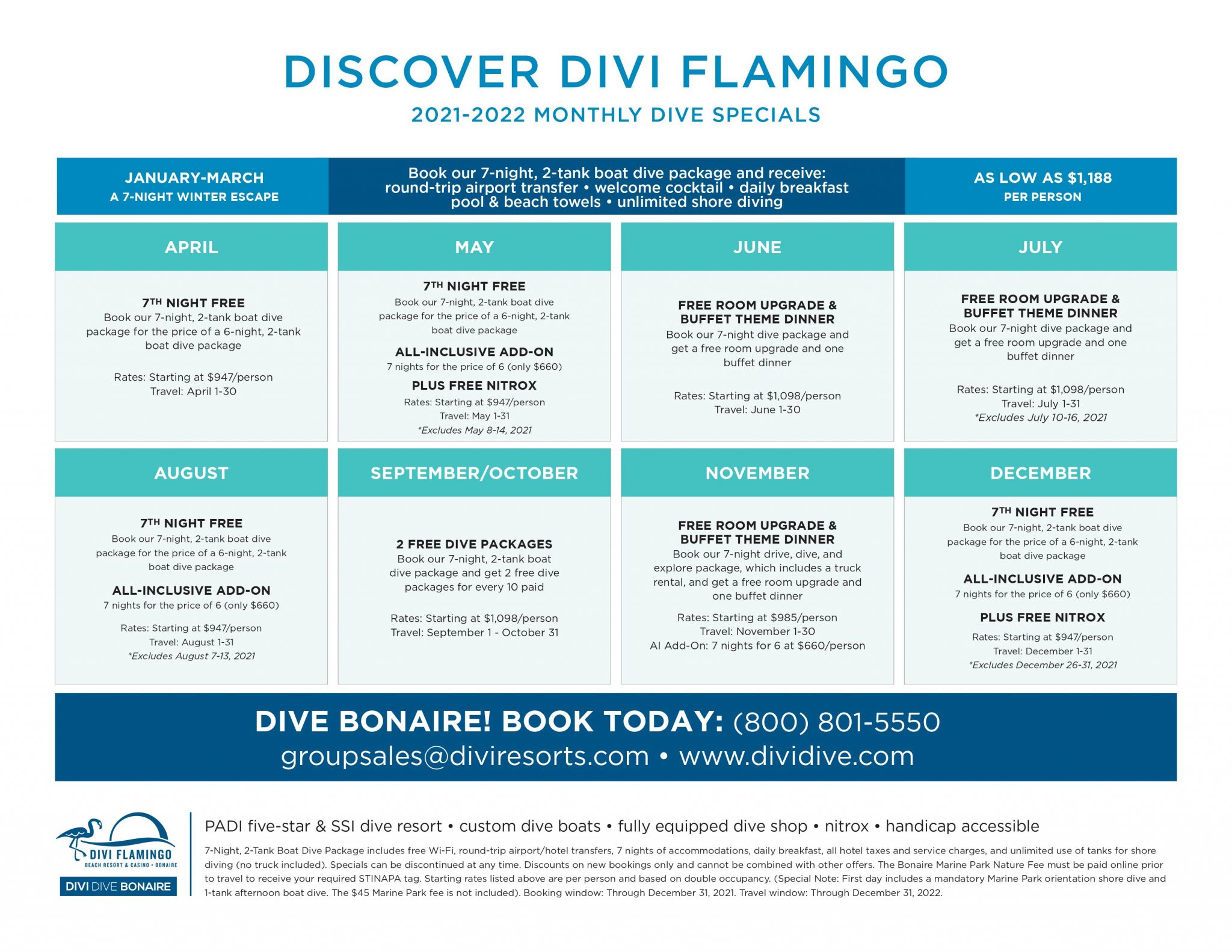 Dive Deals – Divi Dive Bonaire